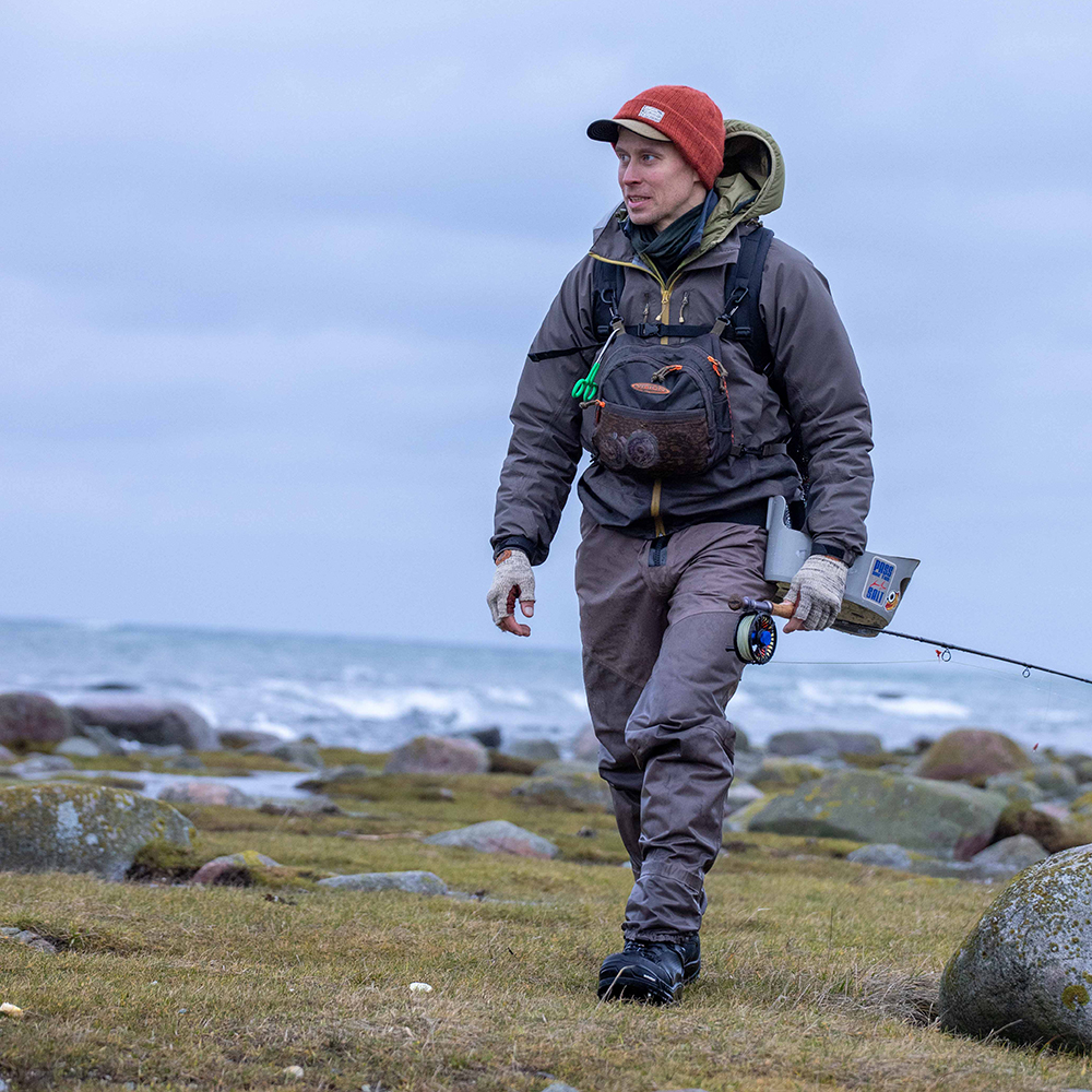 VISION CADDIS JACKET, Major Brown - Eräkontio