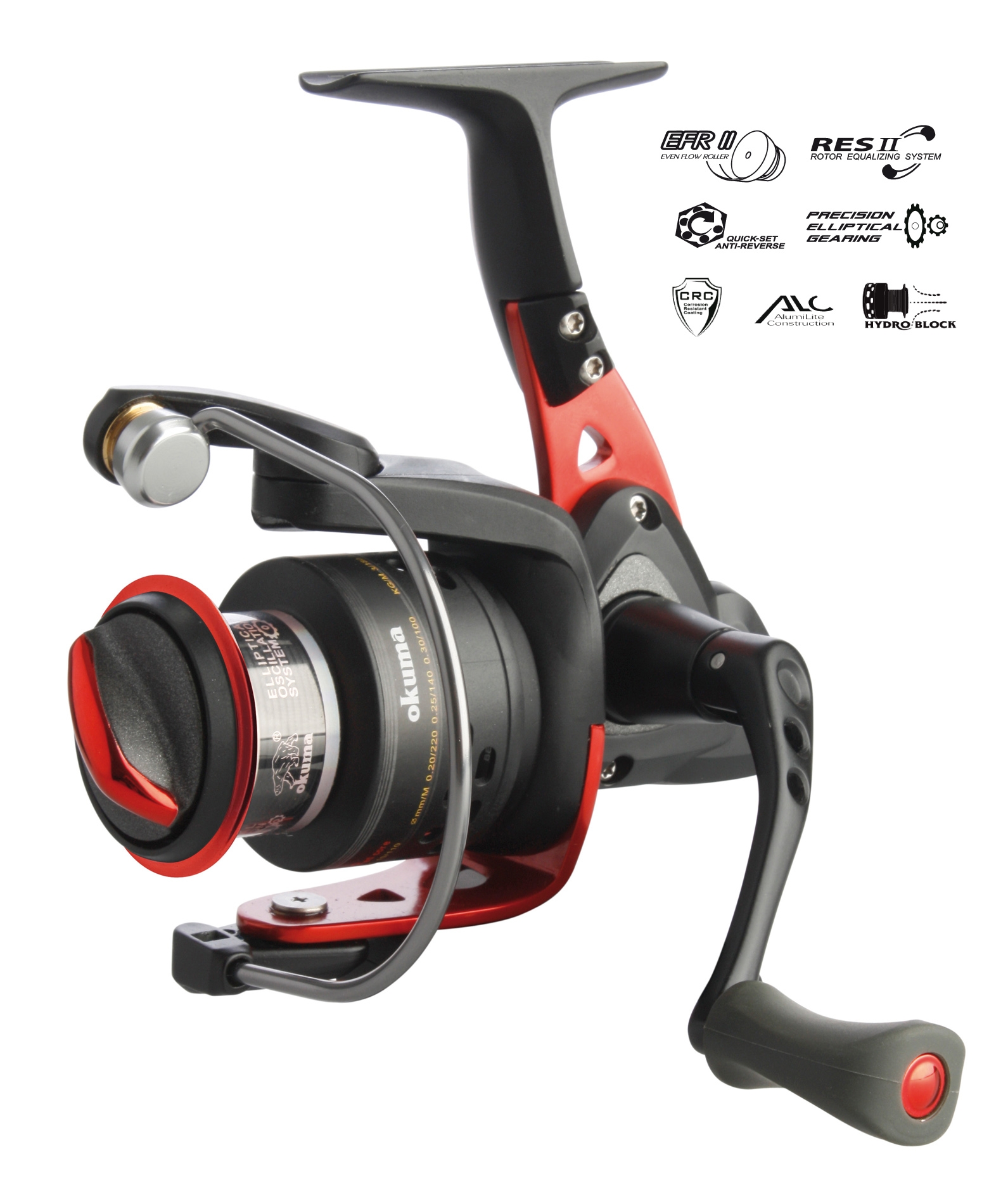 Okuma Trio Red Core 30 -avokela - Eräkontio