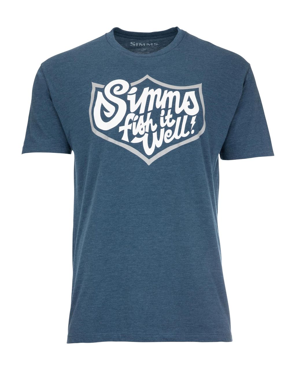 Simms Fish It Well Badge T-Paita - Eräkontio