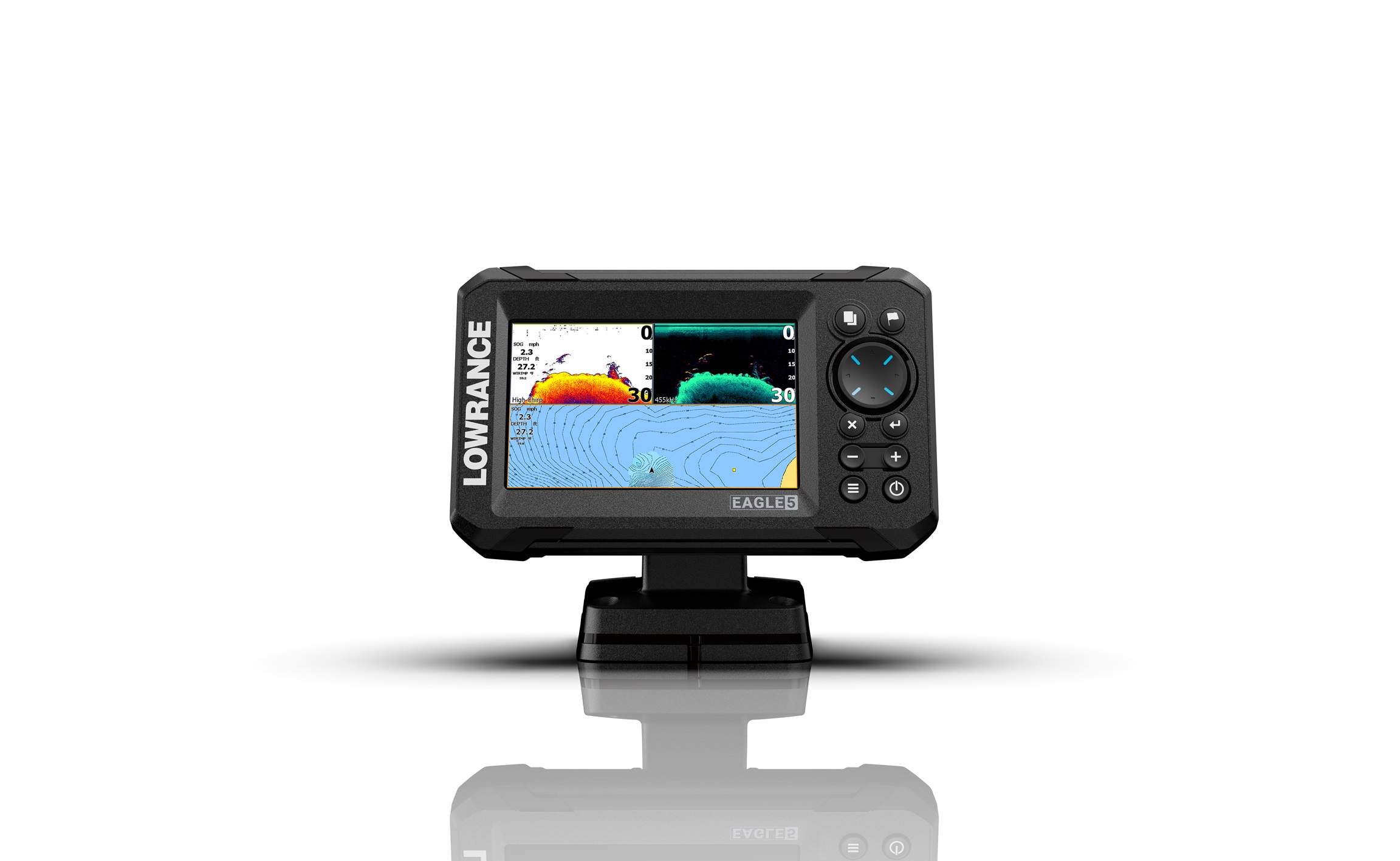Lowrance Eagle 5" SS värinäytöllinen yhdistelmälaite - Eräkontio